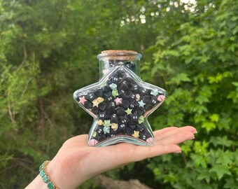 DISCOUNTED Ghibli-inspired Soot Sprites & Candy Origami Star Jar (b ...