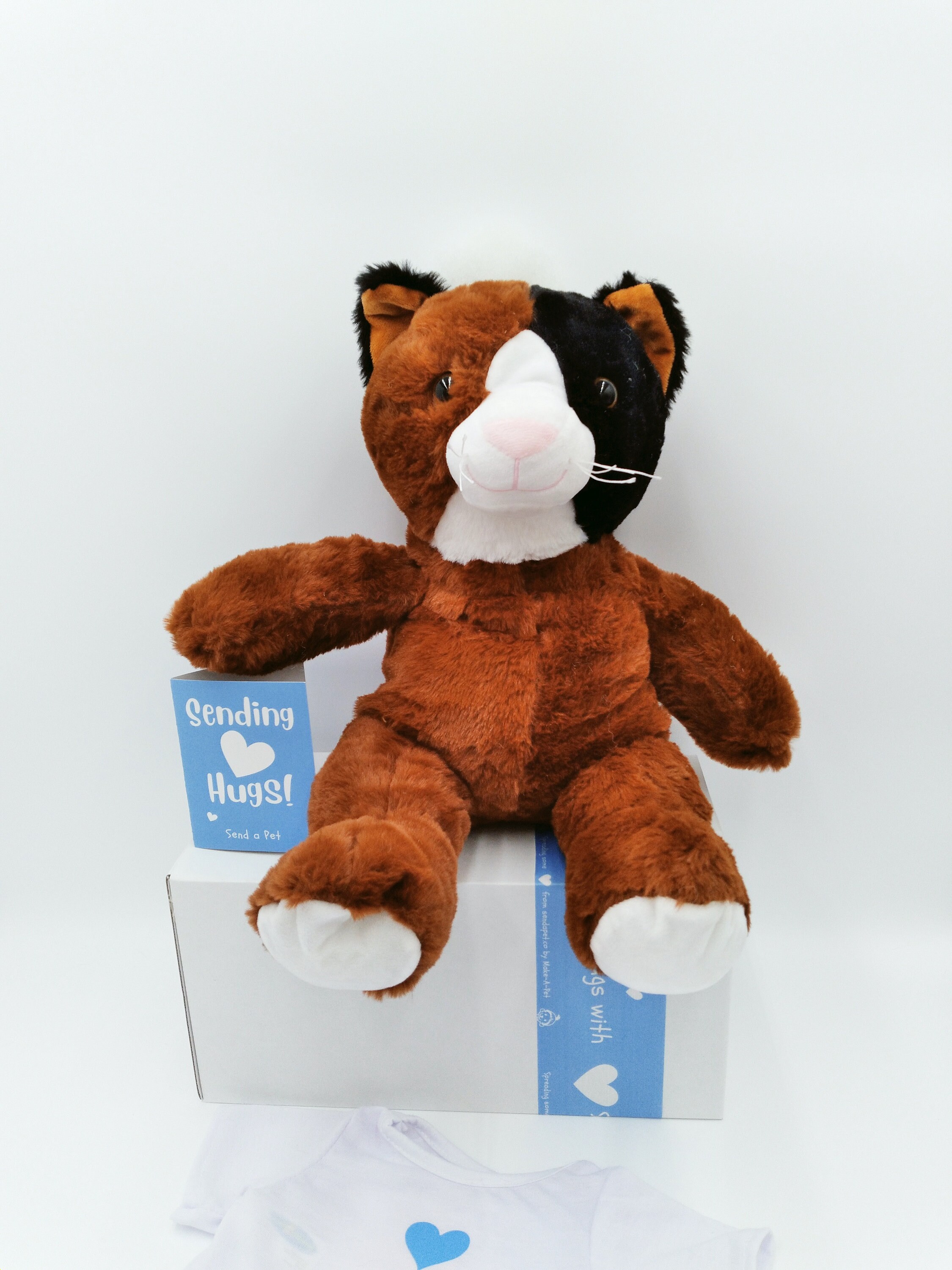 Calico Cat Stuffed Animal Personalized Gift Care Package - Etsy