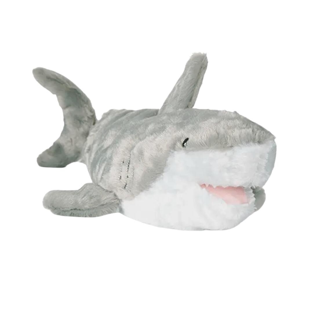 Weighted and Warmable Gray Shark Stuffed Animal, Anxiety Plushie ...