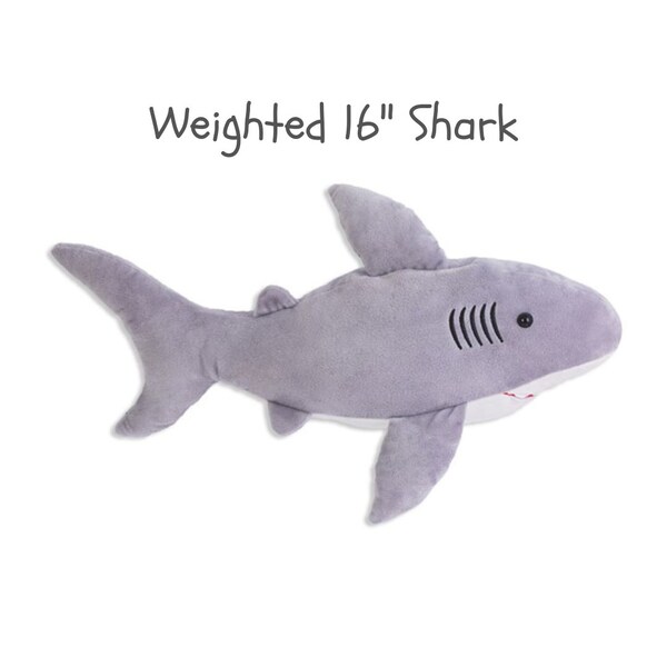 Weighted Stuffed Shark - Etsy
