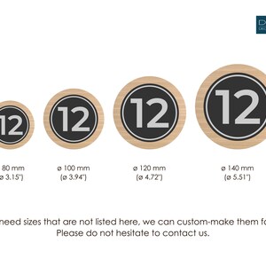 Custom Hotel Room Number Sign - Oak Wood & Matte Black Acrylic - Etsy ...