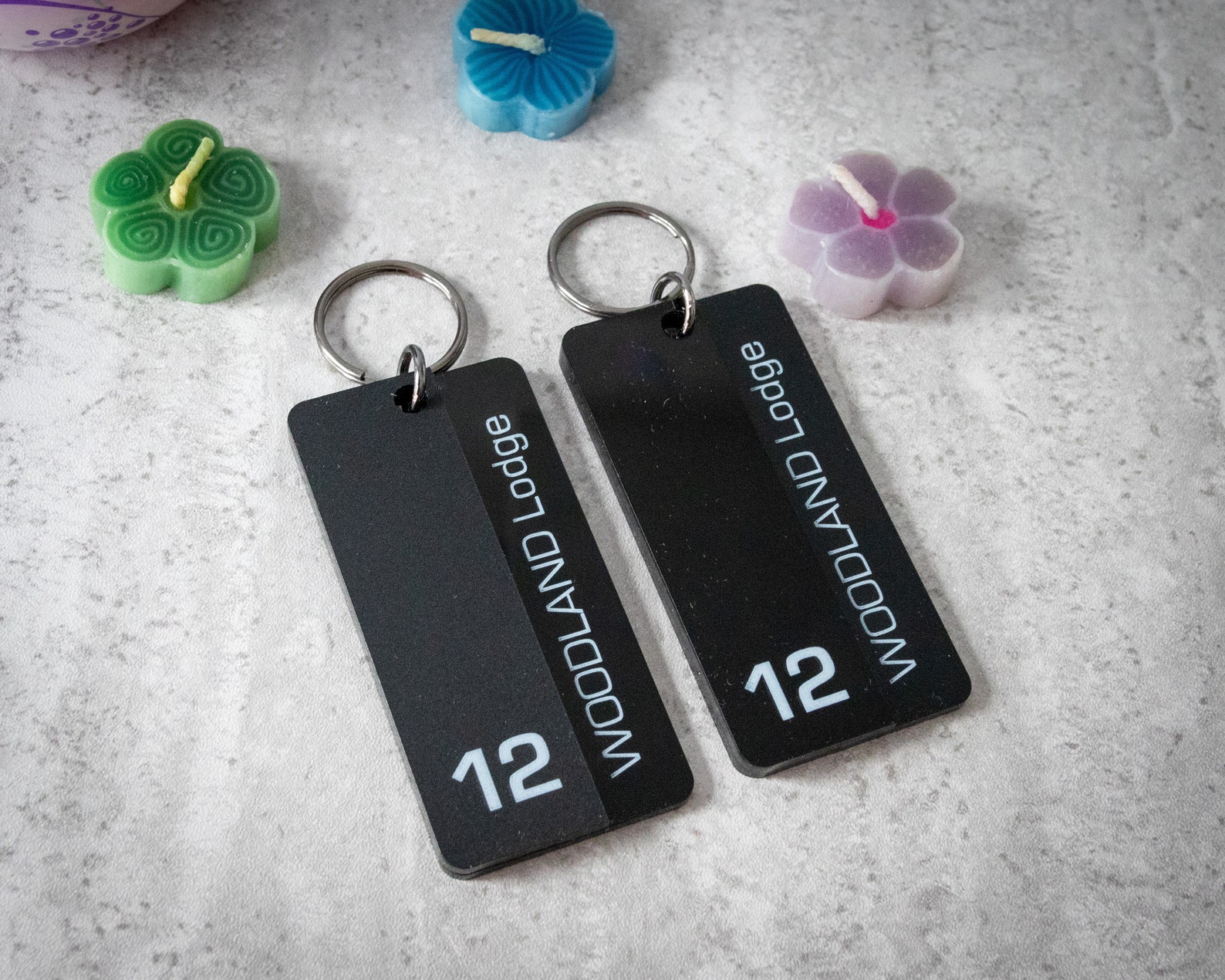 Personalized Keychain for Hotels Customized Key Holder With Hotel Name ...