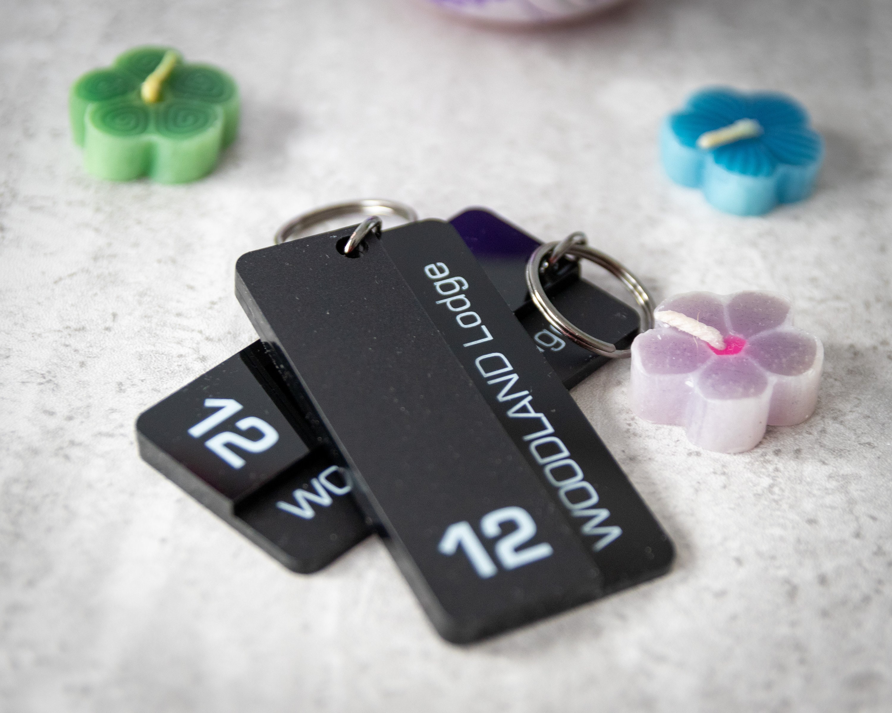 Personalized Keychain for Hotels Customized Key Holder With Hotel Name ...