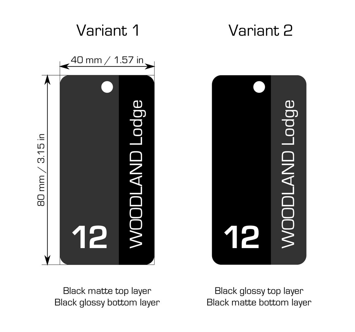 Personalized Keychain for Hotels Customized Key Holder With Hotel Name ...