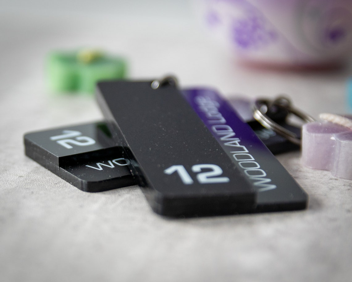 Personalized Keychain for Hotels Customized Key Holder With Hotel Name ...