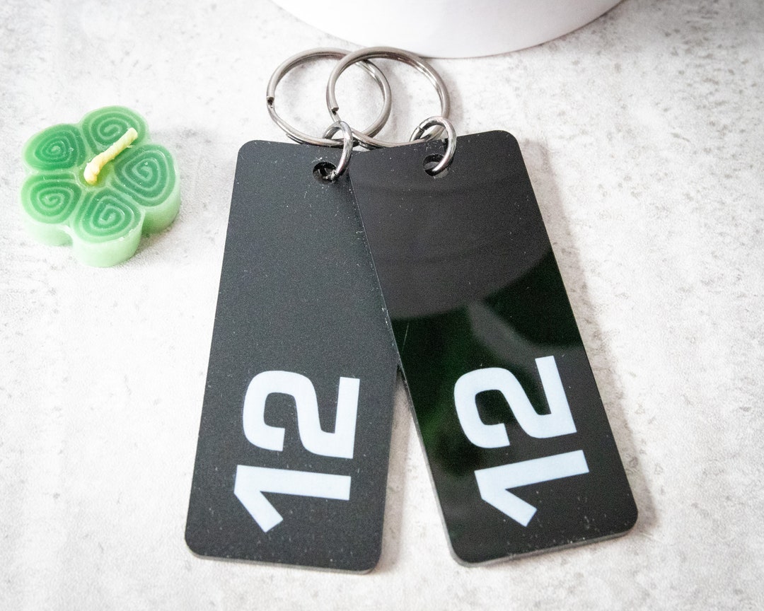 Keychains for Hotels - Key Holder With Room Number - Key Tag for ...