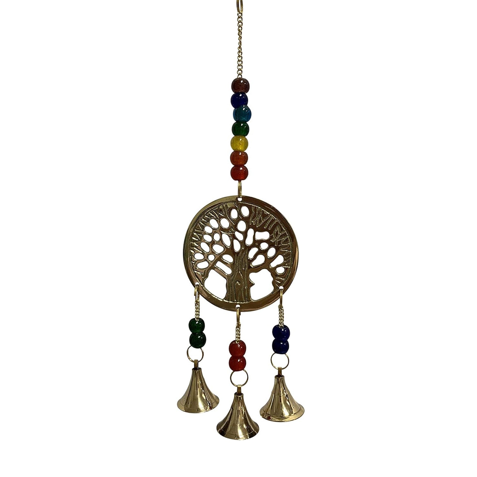 Bohemian Handmade Brass Tree of Life Decorative Beaded Home and Garden ...