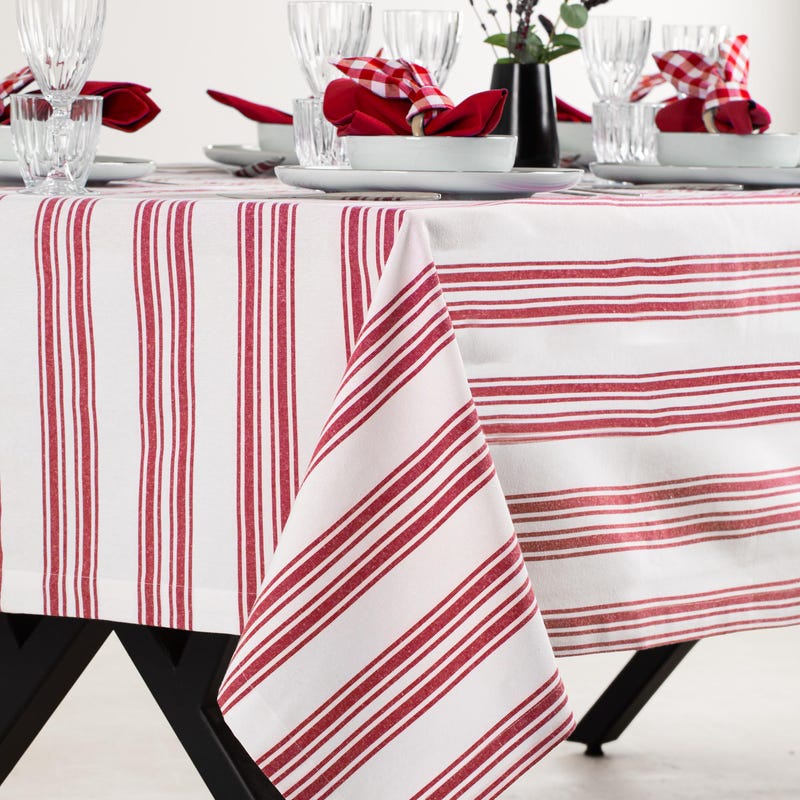 Striped Tablecloth - Etsy