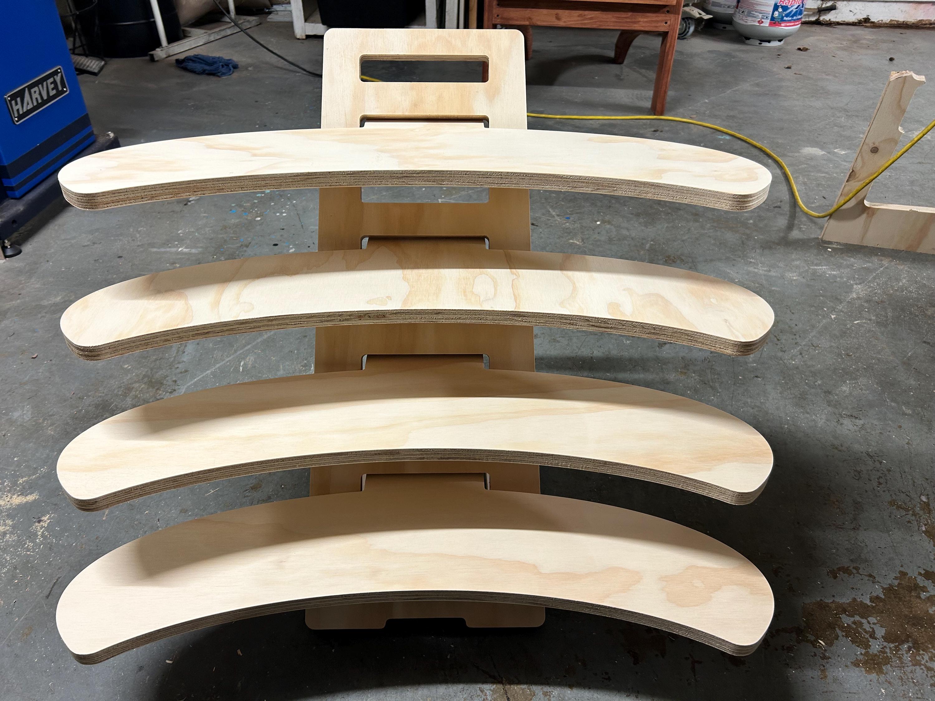 Pre Programmed Digital Download, Curved Cnc Router Vendor Shelf Digital ...