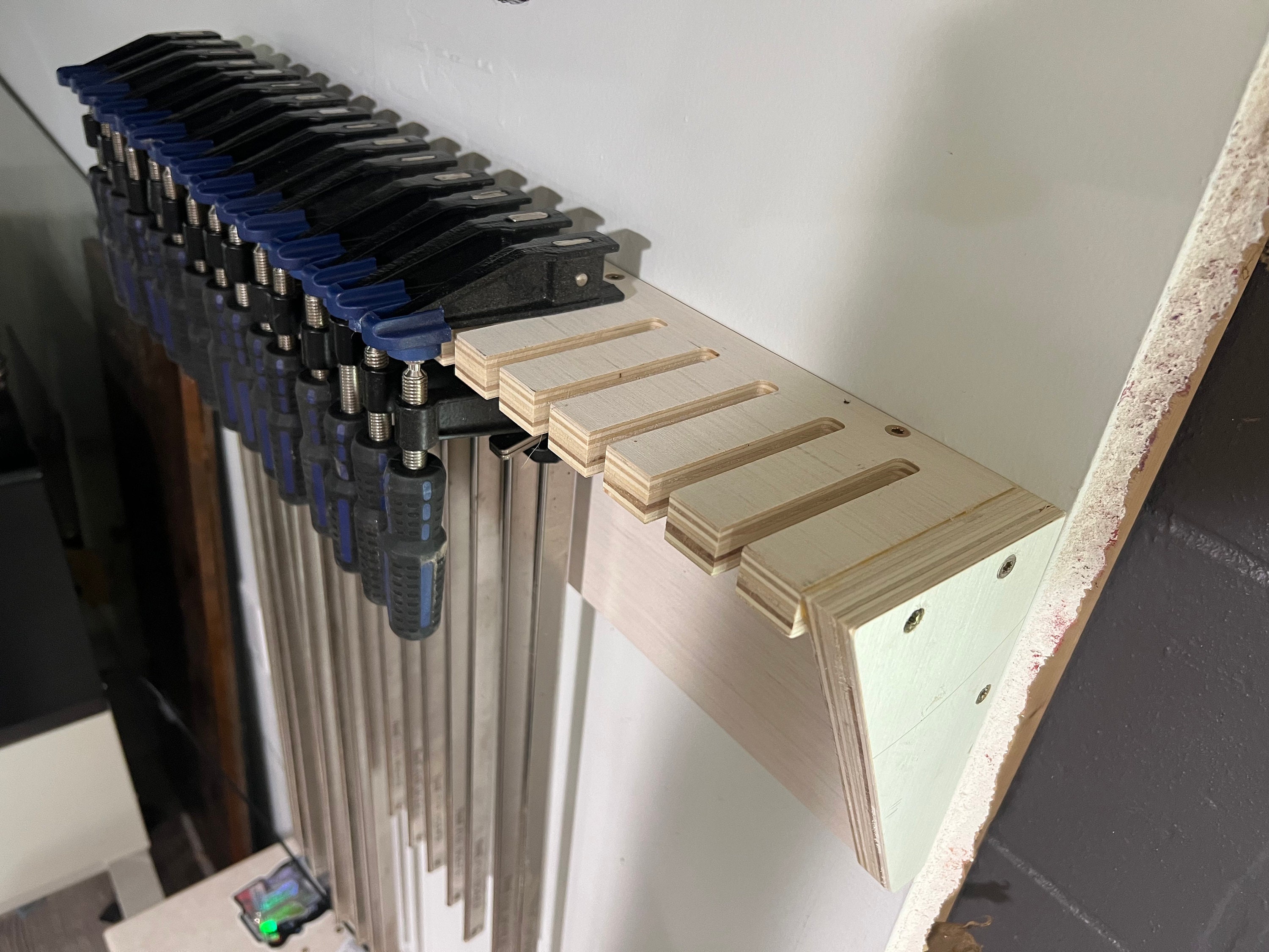 Cnc Clamp Rack - Pre-programmed, Vectric, Vcarve, Toolpath - Etsy