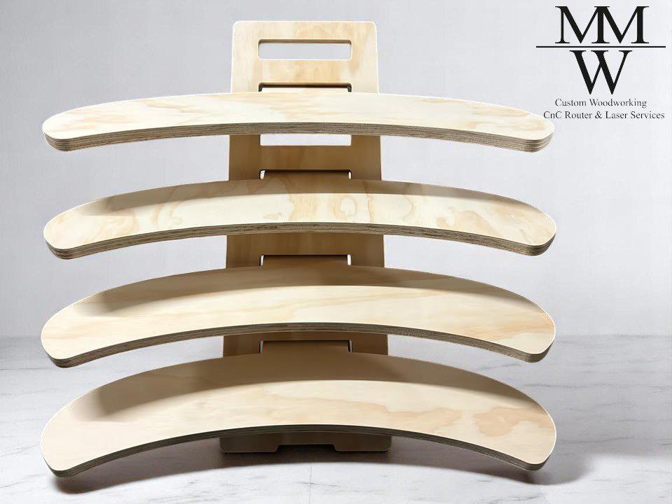 Pre Programmed Digital Download, Curved Cnc Router Vendor Shelf Digital ...