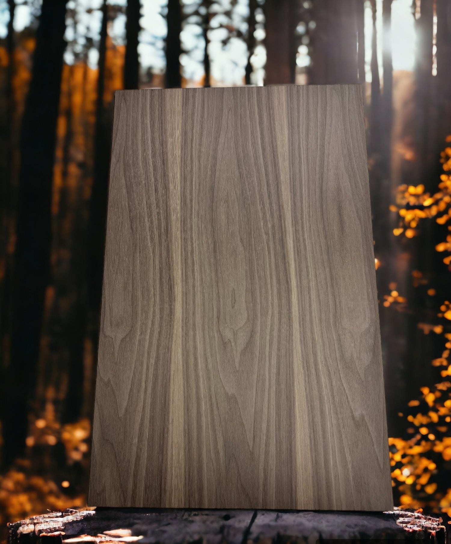 1/4" Walnut Veneer MDF Core Plywood for Glowforge Laser Cnc Router - Etsy