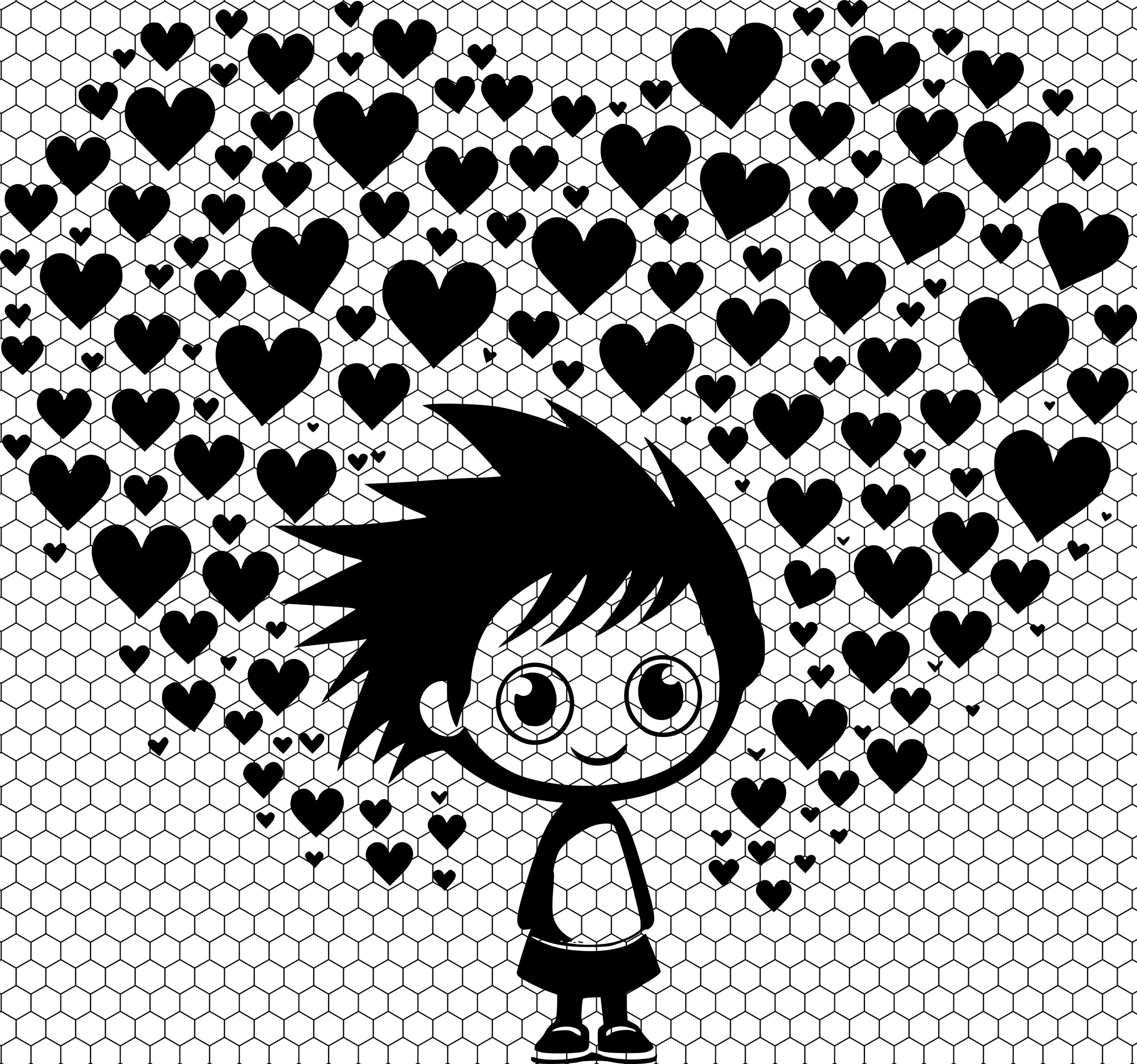 8-designs Heart Character Files SVG Glowforge Xtool Laser Engraving - Etsy