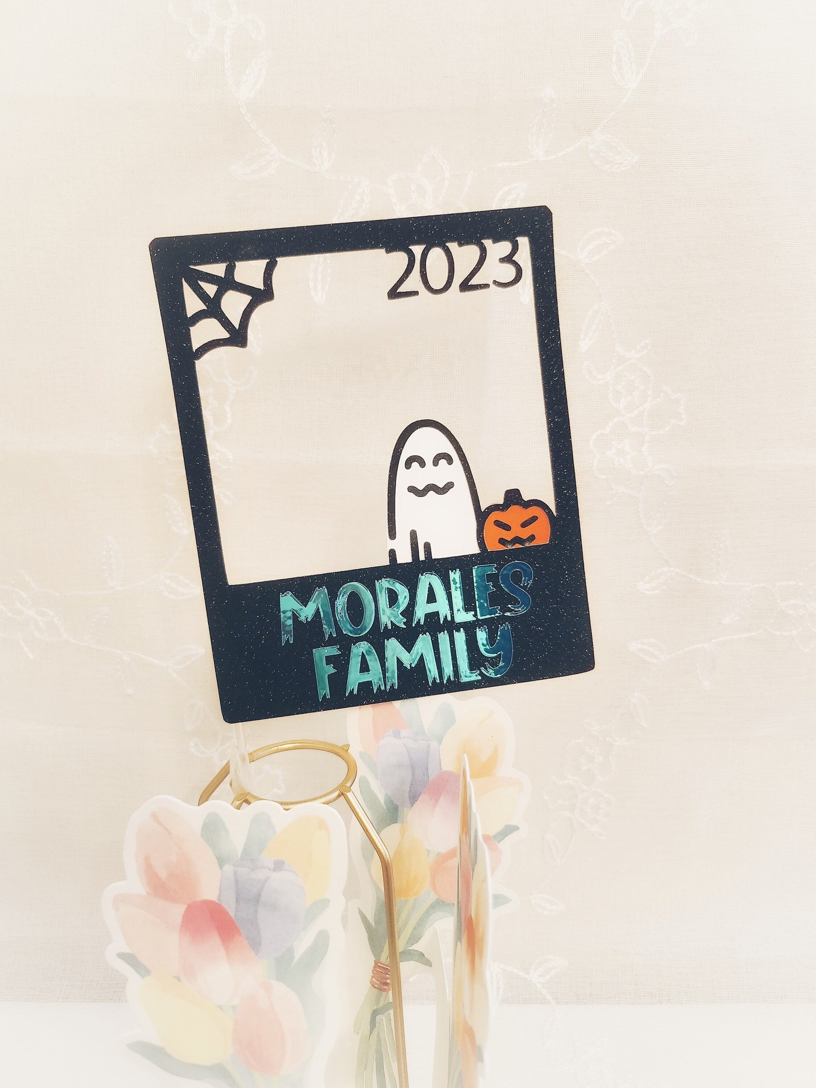 Custom Halloween Trip Polaroid Photo Frame Prop Toppers personalized ...