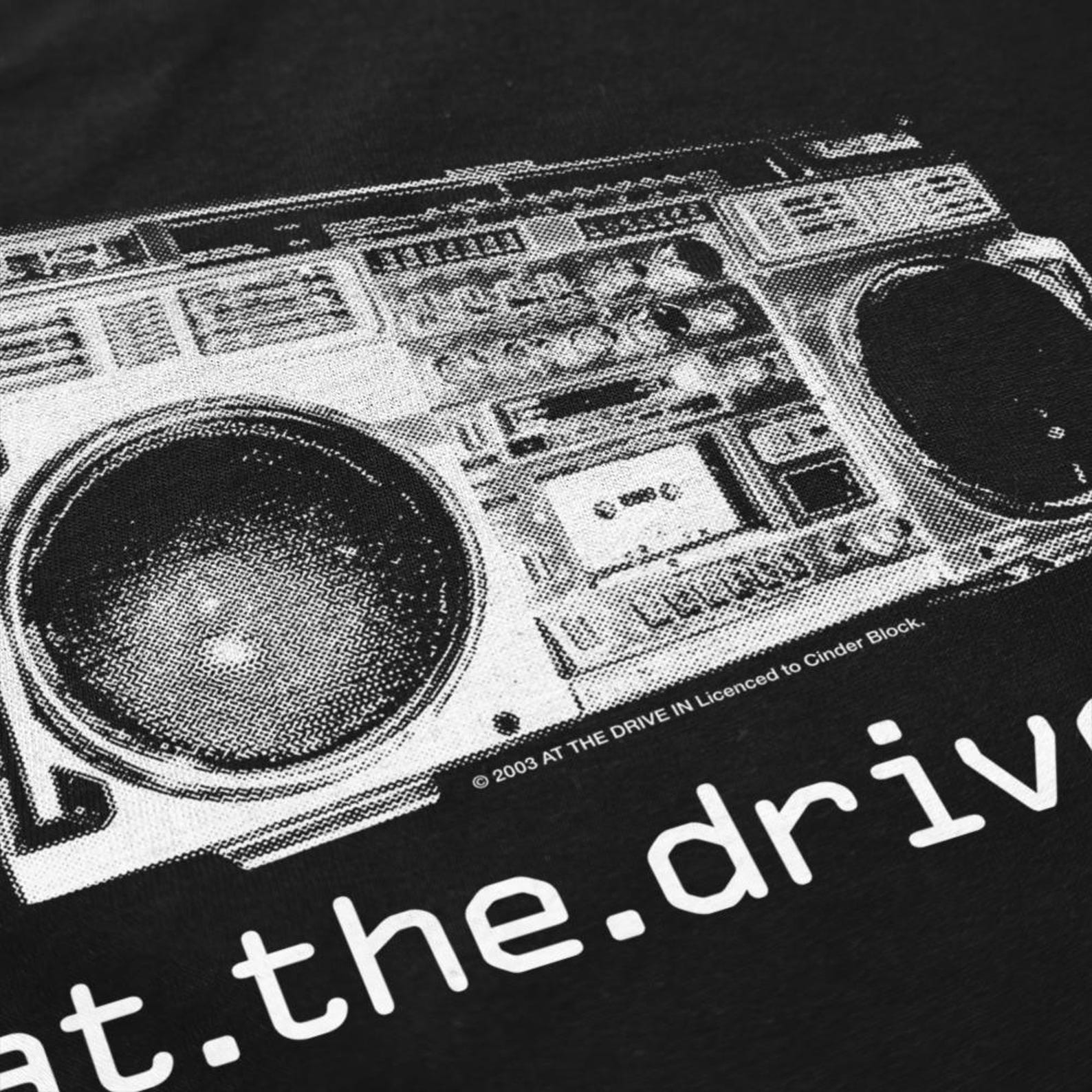 At the Drive in Relationship of Command Boombox T-shirt / ATDI Fugazi ...