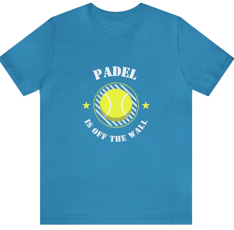 PADEL TEE SHIRT Padel Ball Unisex Short Sleeve Tee Play Padel Classic ...