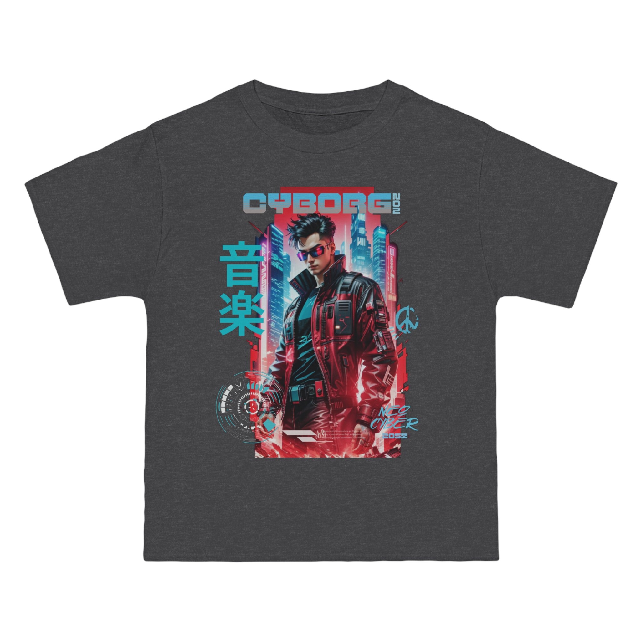 Cyborg T-shirt: Neo-cyborg Art Beefy Beefy-t® Short-sleeve - Etsy