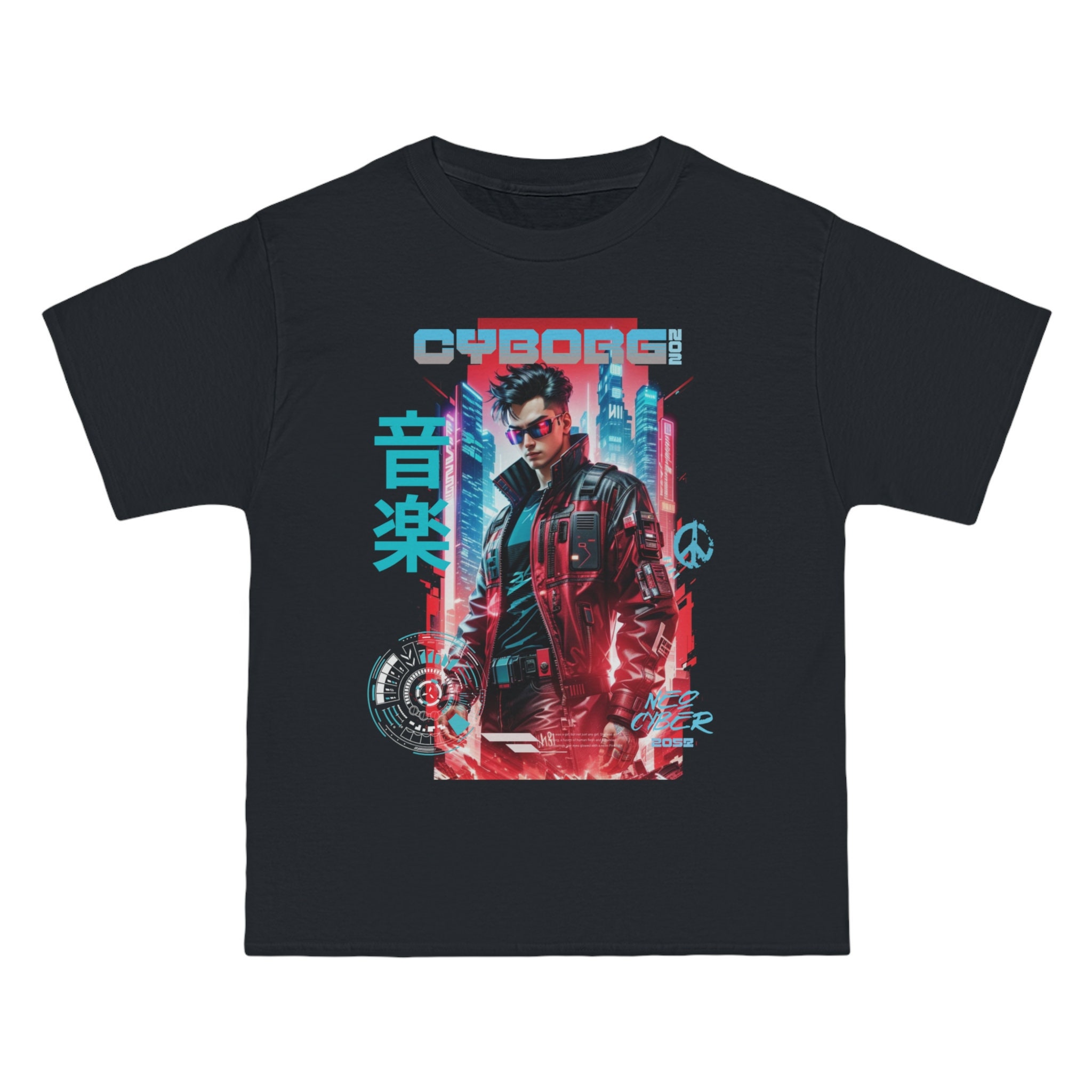 Cyborg T-shirt: Neo-cyborg Art Beefy, Beefy-t® Short-sleeve Design ...