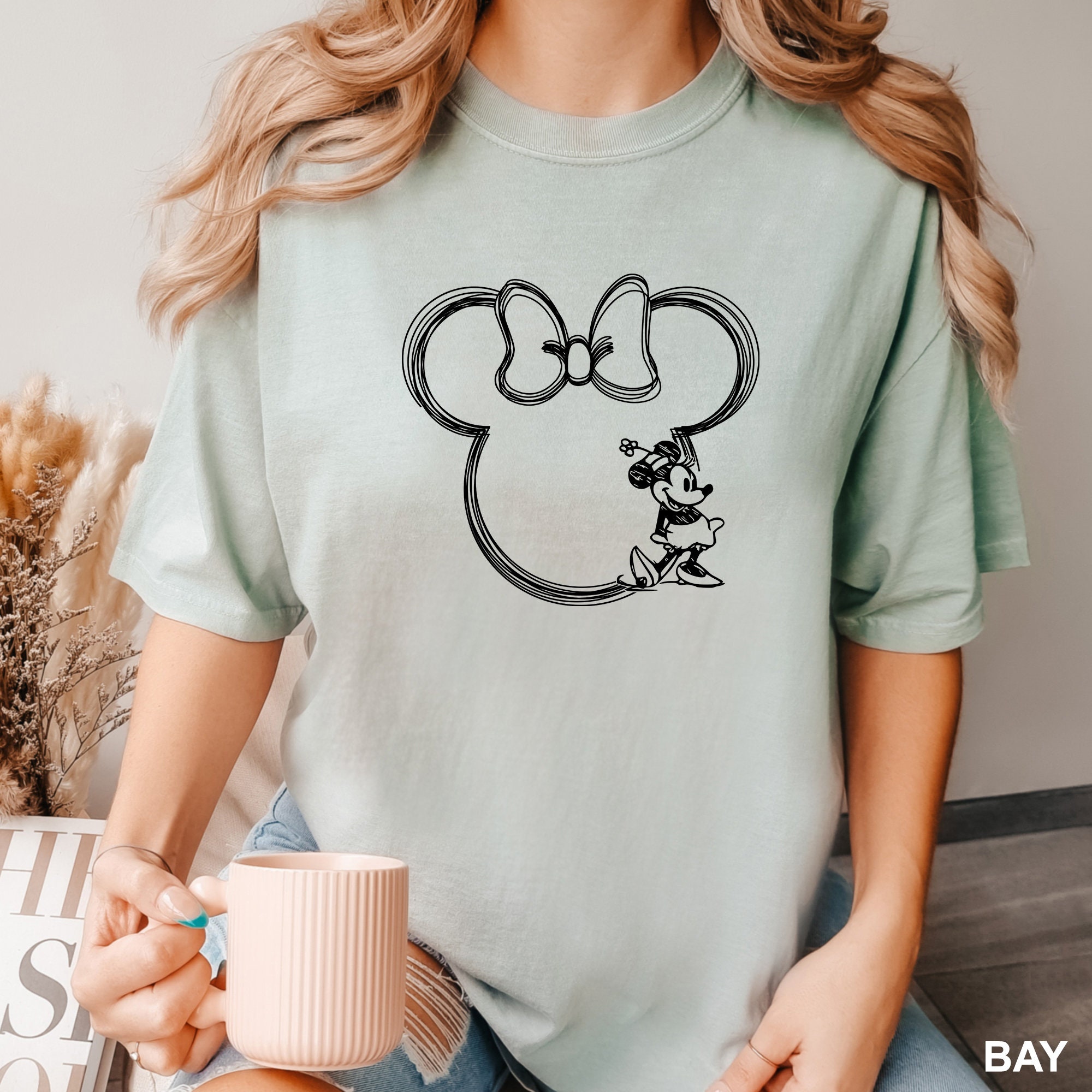 Disney Minnie Shirt, Minnie Head Shirt, Disney Minnie Christmas Shirt ...