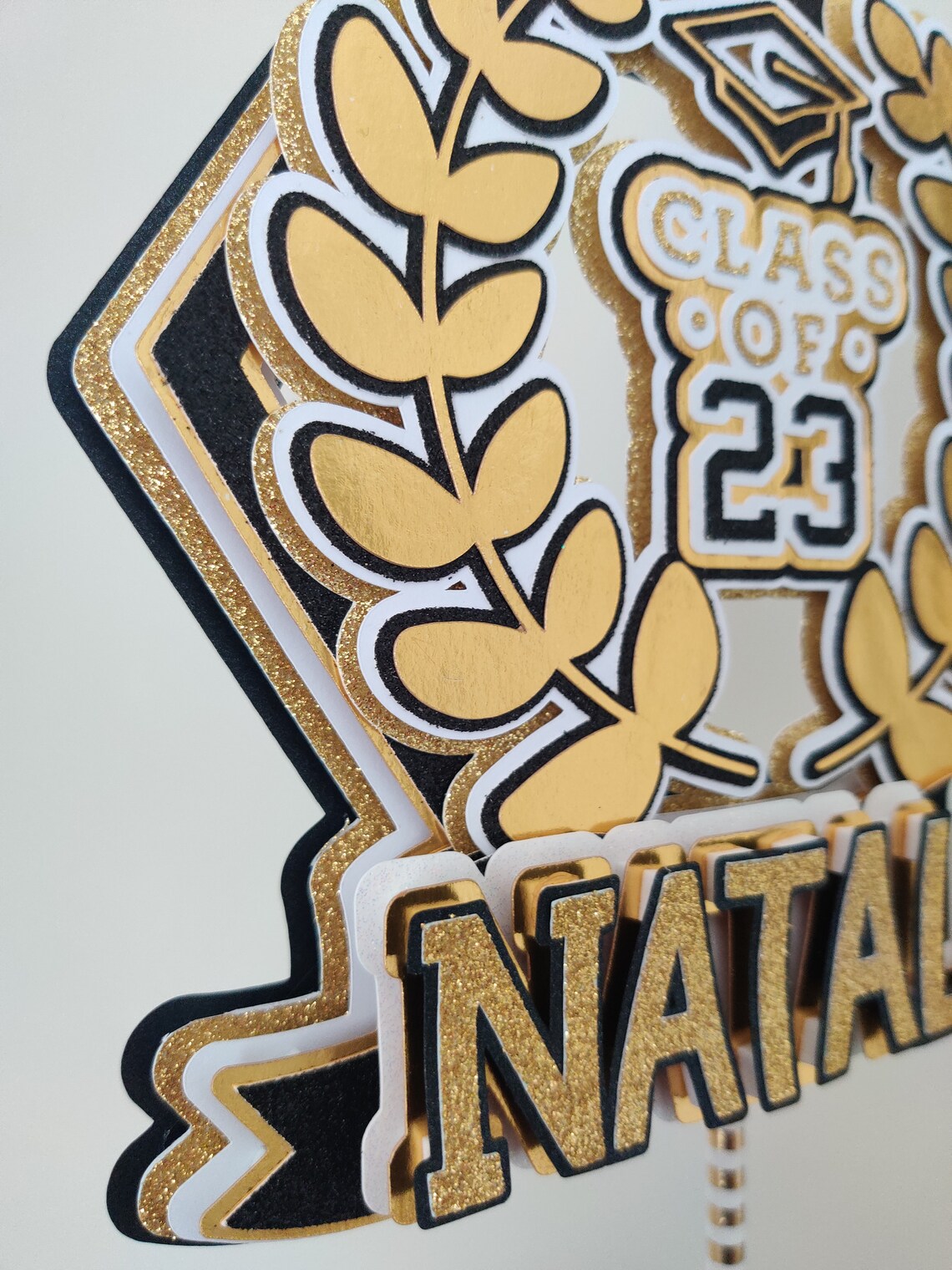 Graduation Cake Topper, Grad Cake Topper, Class of 2024 Cake Topper ...