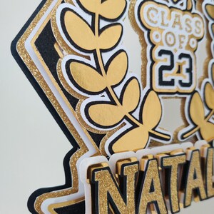 Graduation Cake Topper, Grad Cake Topper, Class of 2024 Cake Topper ...