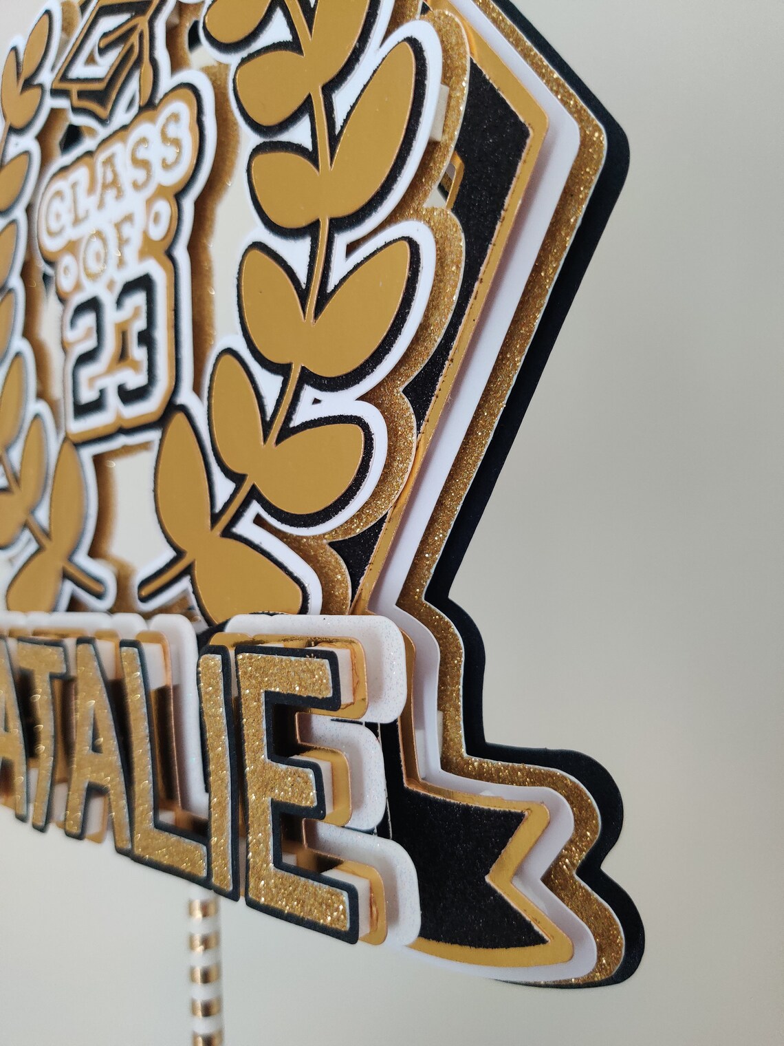 Graduation Cake Topper, Grad Cake Topper, Class of 2024 Cake Topper ...