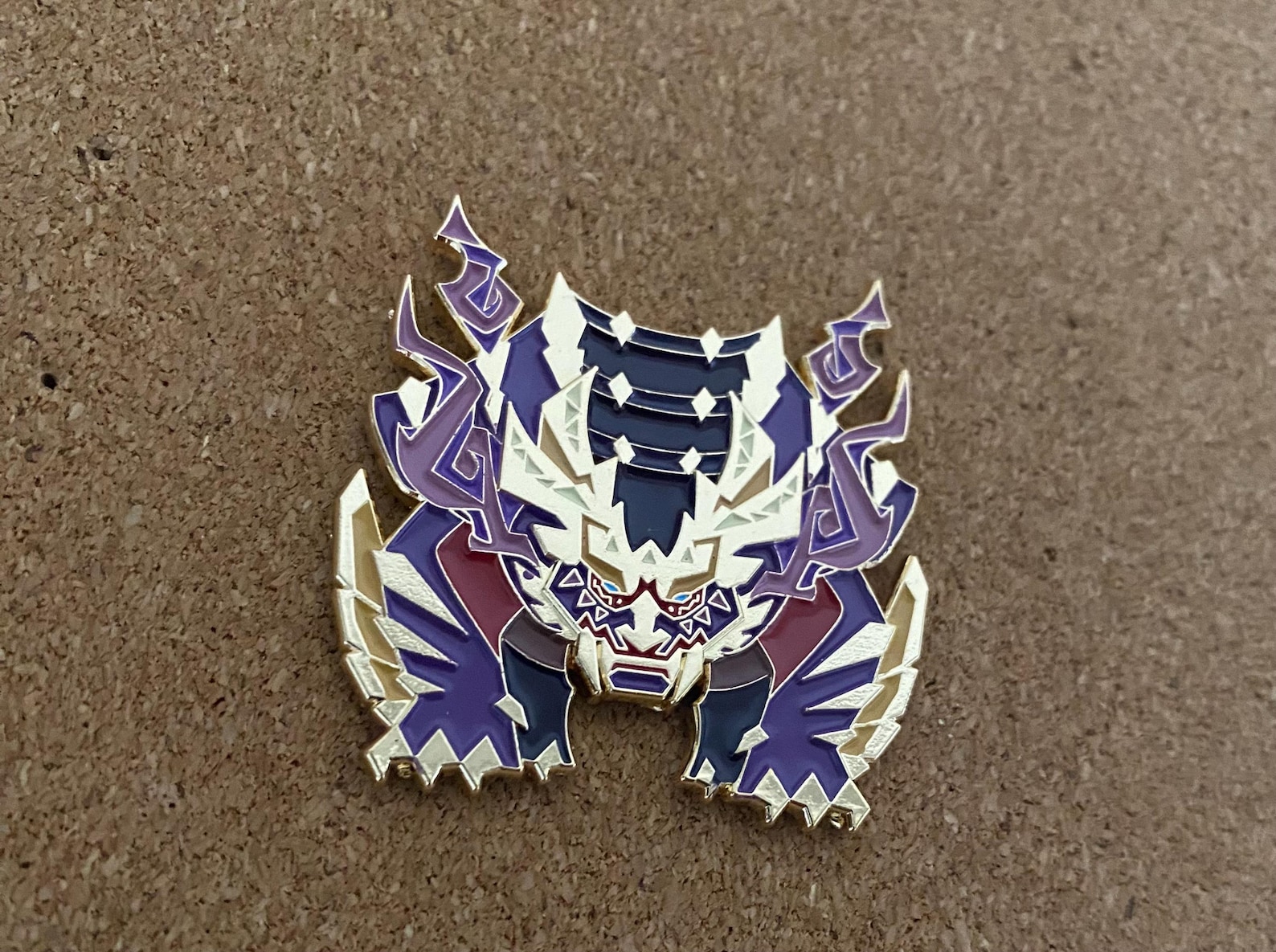MHR Magnamalo Layered Pin - Etsy