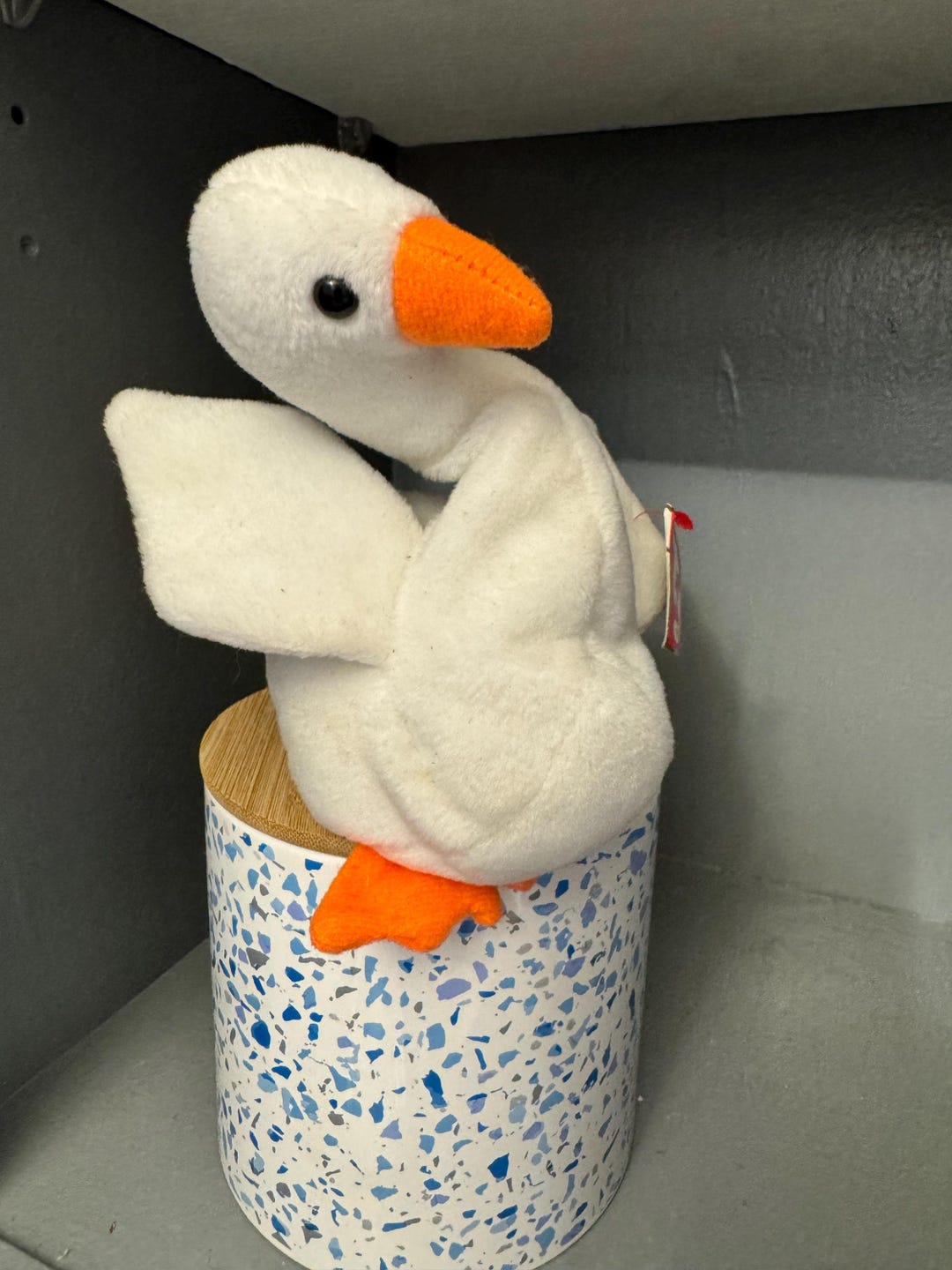 Vintage Gracie the Swan- Bean Bag Stuffed Toy Babies 1990's. Beanie ...