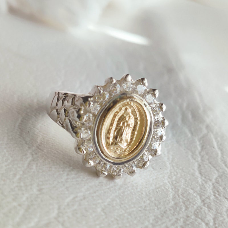Virgin of Guadalupe Ring - Etsy