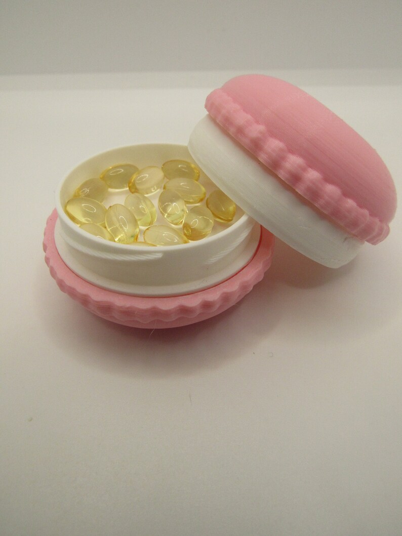 Macaron Pill Container, Pill Case, Jewelry Case - Etsy