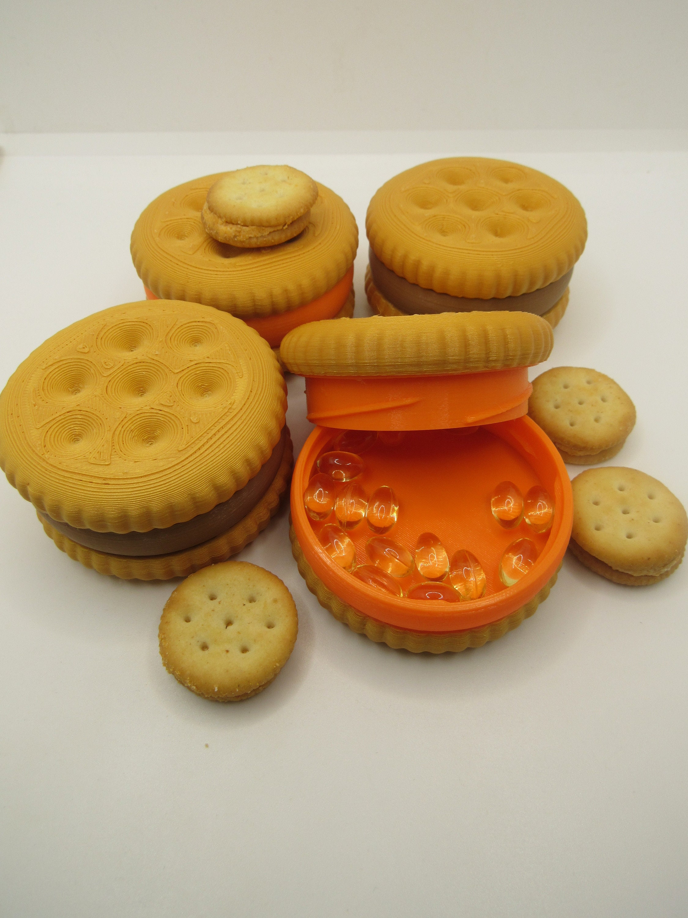 Cracker Pill Container Pill Case Ritz Bits - Etsy