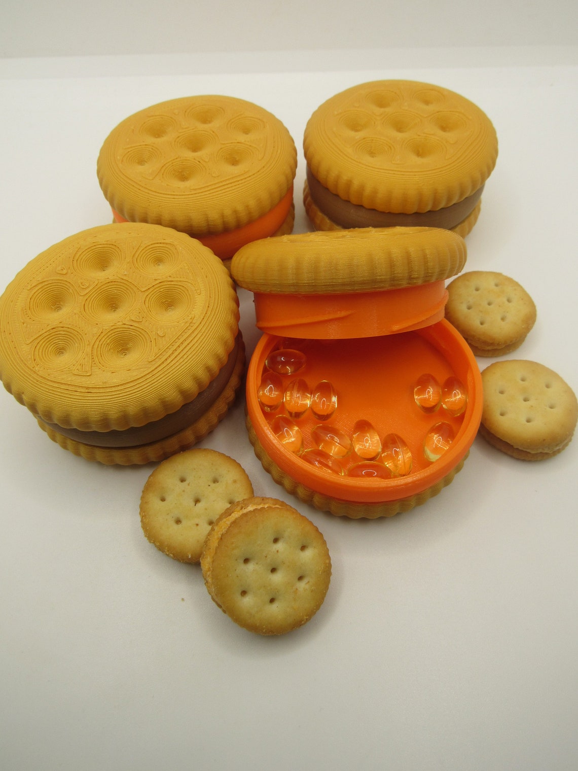 Cracker Pill Container Pill Case Ritz Bits - Etsy