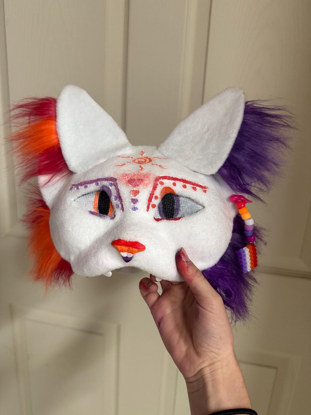 Lesbian Pride Therian Mask! - Etsy