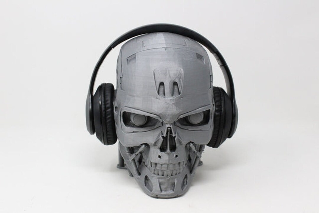 Terminator T 800 Headphone Holder, 1:1 Scale, 3d Print - Etsy