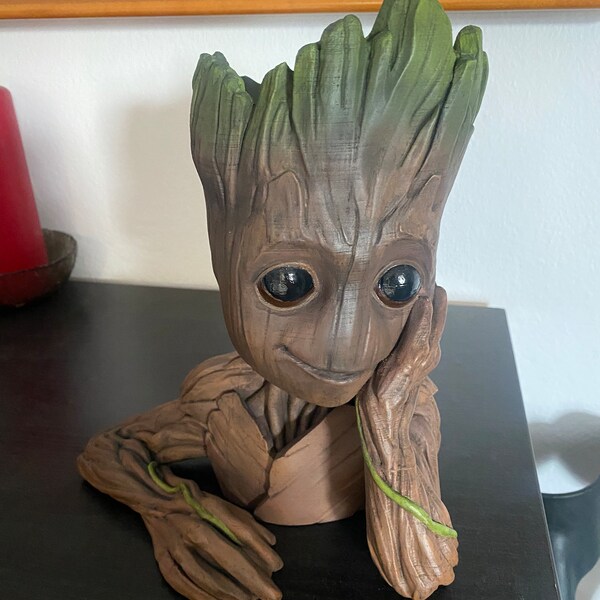 Groot Flower Pot - Etsy
