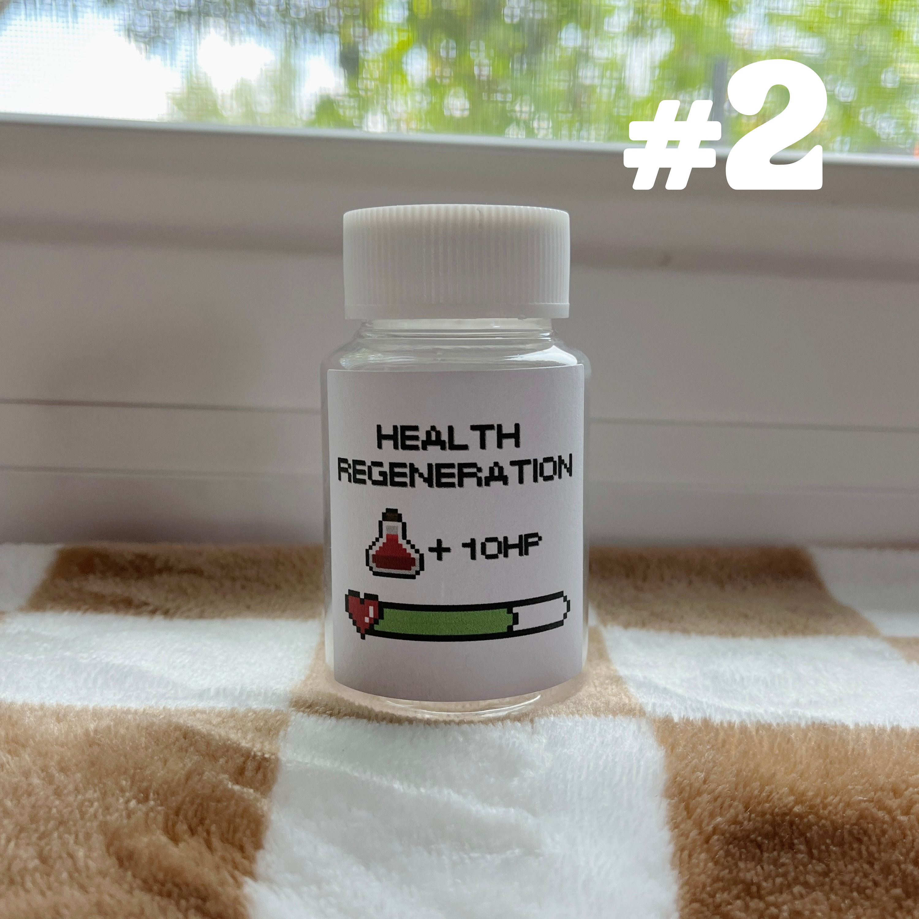 RPG Gaming Inspired Custom Pill Bottles 80 Ml Gaming Gift - Etsy