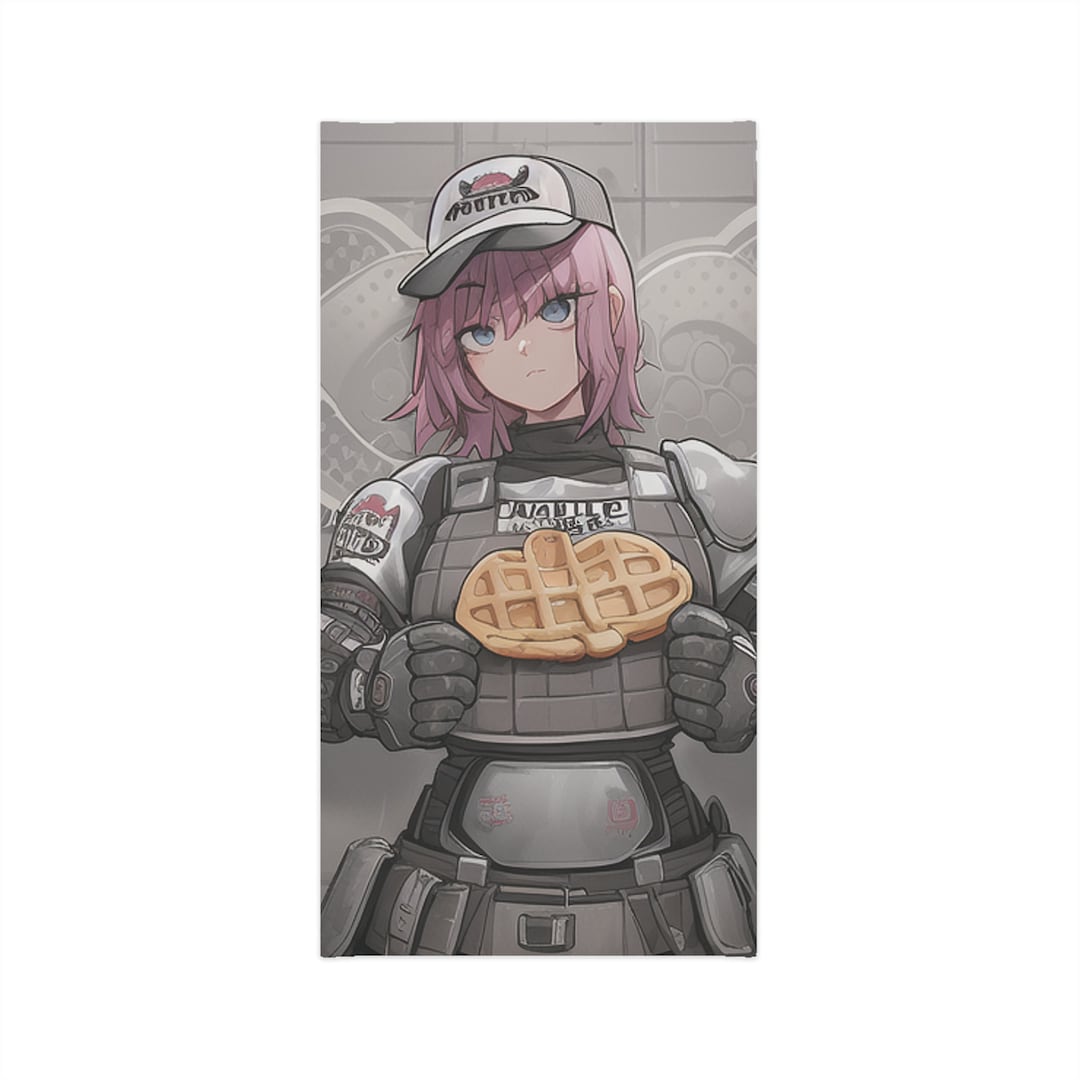 Waifu Waffle Tactical Face Covering - Etsy