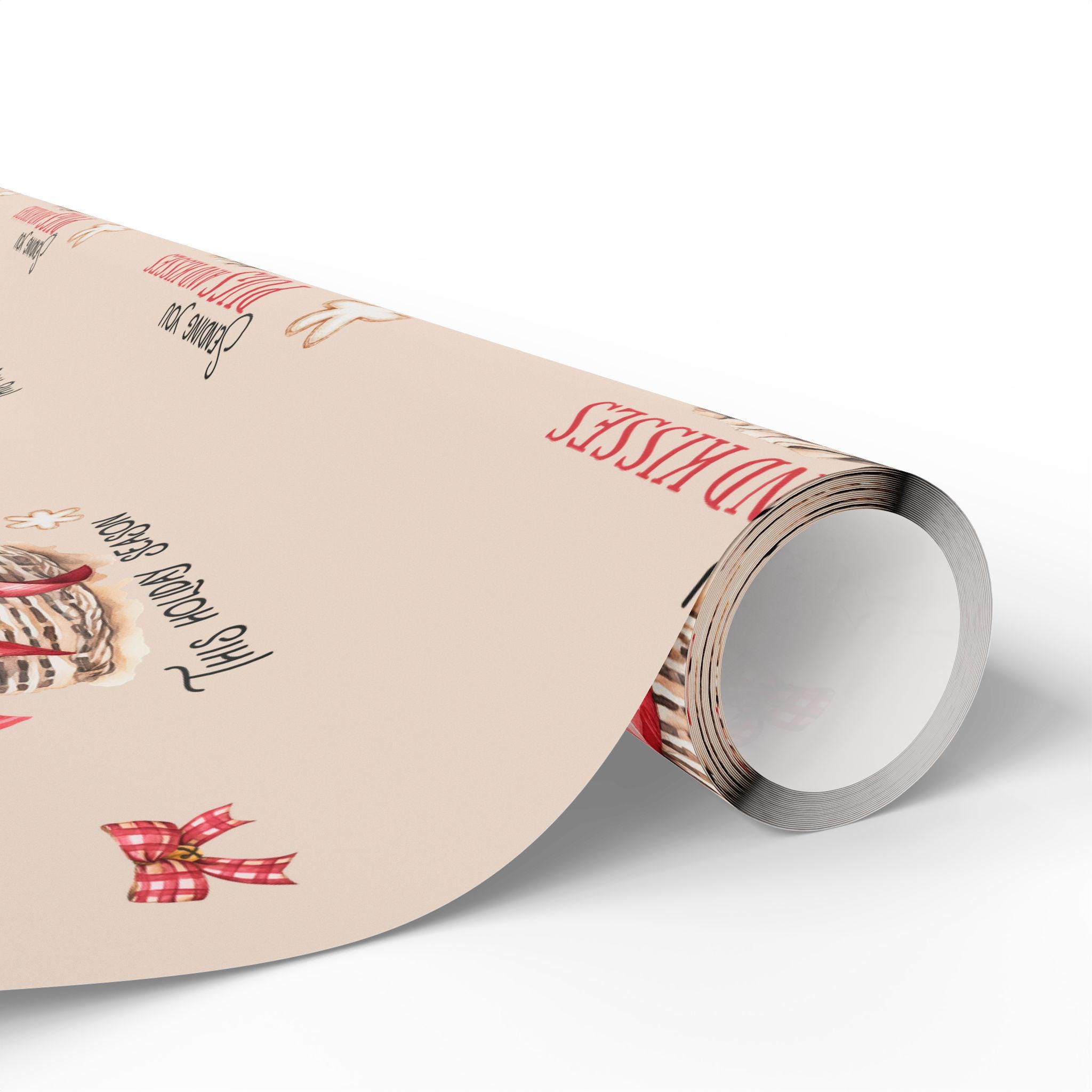 Personalized Pug Dog Gift Wrap, Cute Pug Wrapping Paper, Dog Lover Gift ...