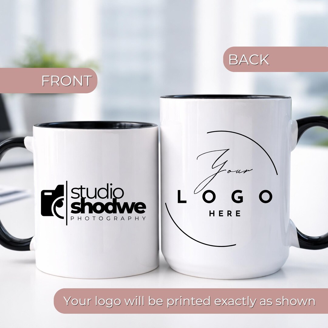 Custom Logo Mug, Custom Mug With Logo, Employee Appreciation Mug ...