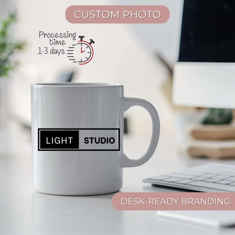 Custom Logo Mug, Custom Mug With Logo, Employee Appreciation Mug ...