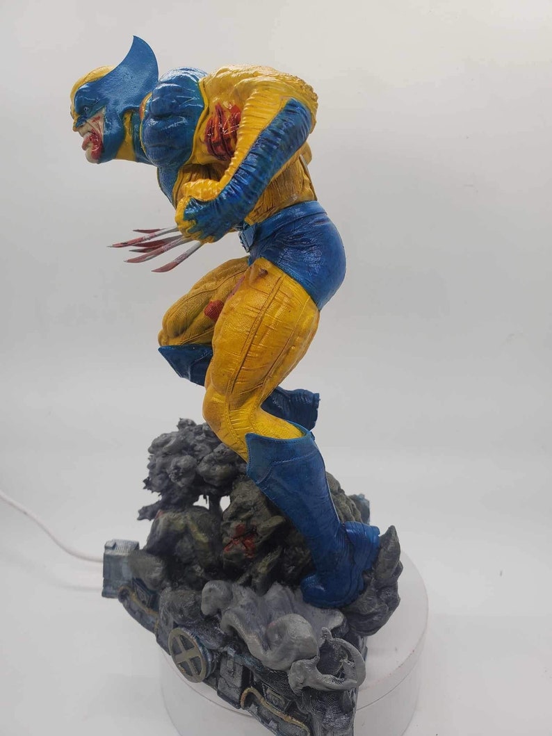 Wolverine X Men Action Figure, 3D Printed Wolverine Figure, Hand ...