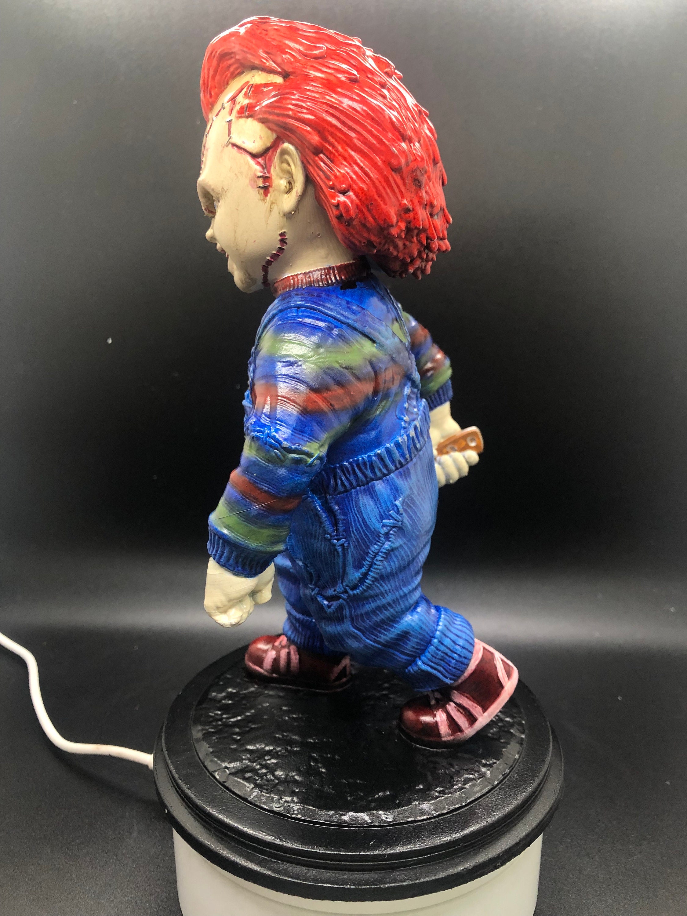 Childs Play Chucky Figure, Seed of Chucky 3d Printed Statue, Bride of ...