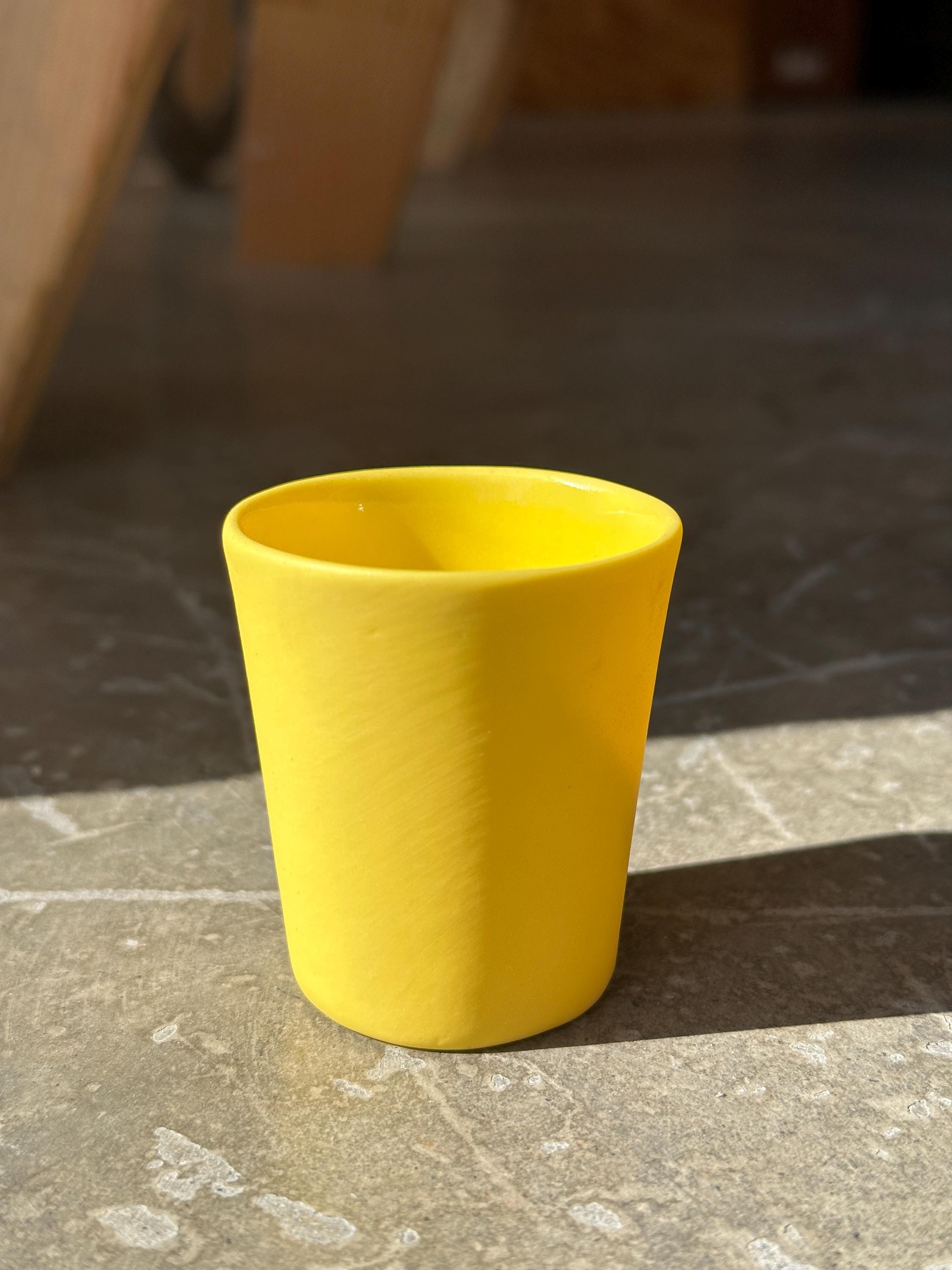 Shorty Cup - Handmade Porcelain Ceramic Shot Glass or Espresso Cup - Etsy