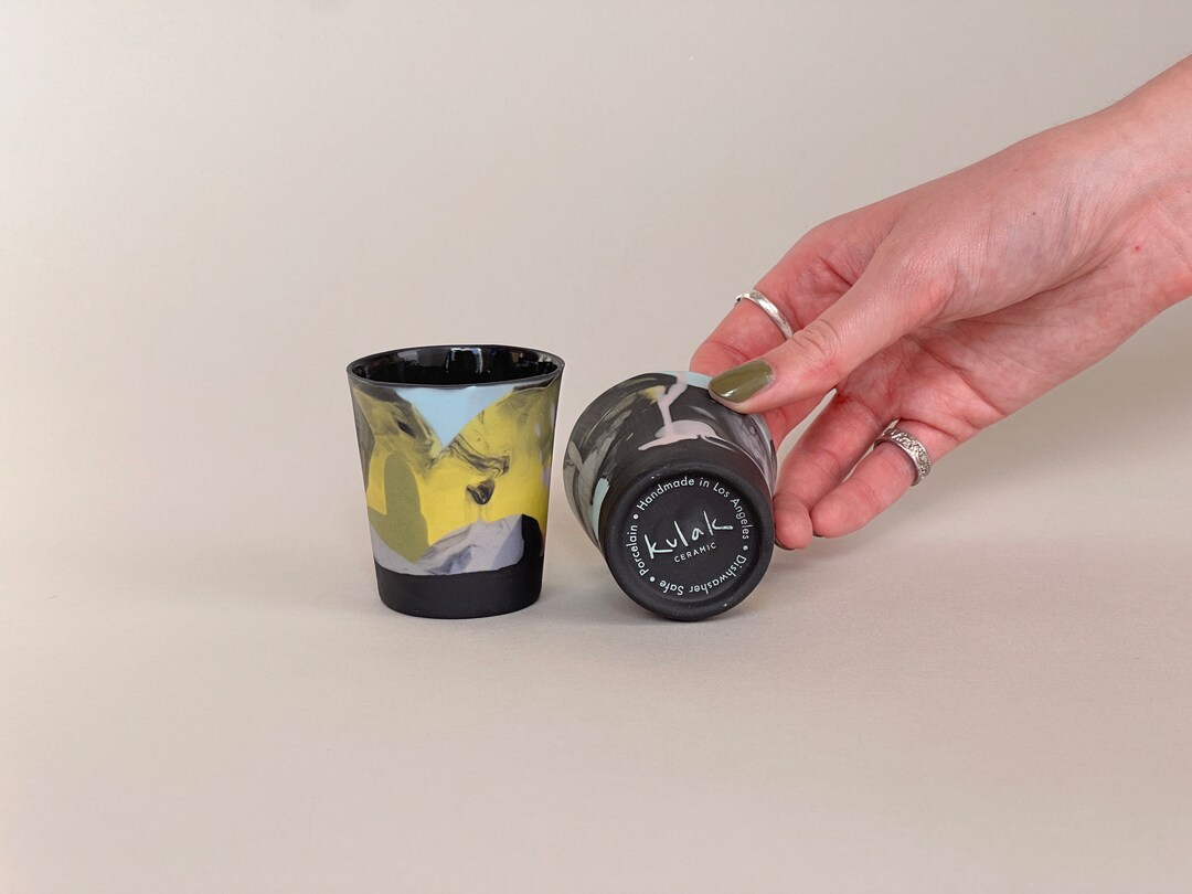 Handmade Porcelain Shot Glass Artisan Cup for Espresso & Shots - Etsy
