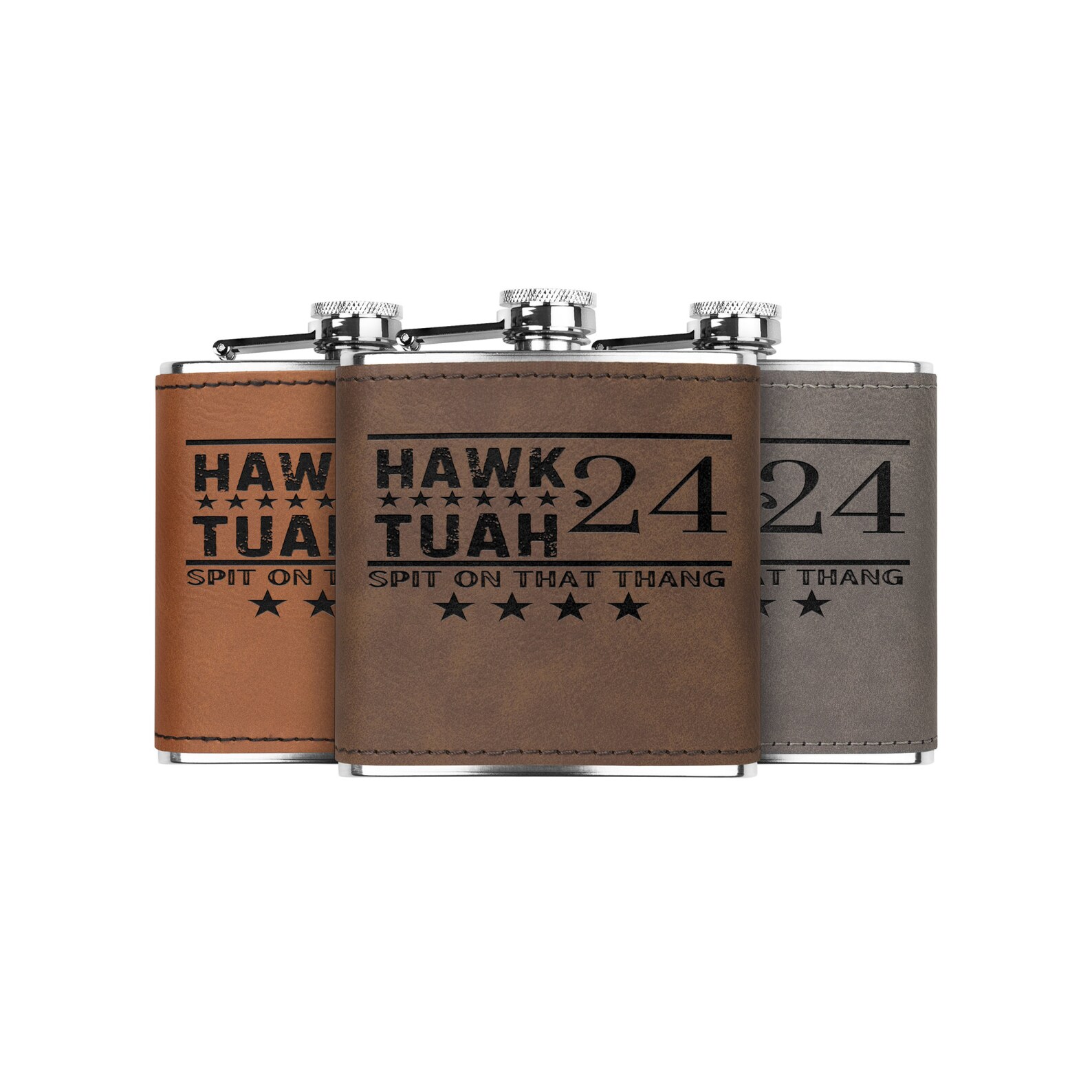 Hawk Tuah Spit on That Thang 6oz Flask, Anniversary, Birthday, Wedding ...