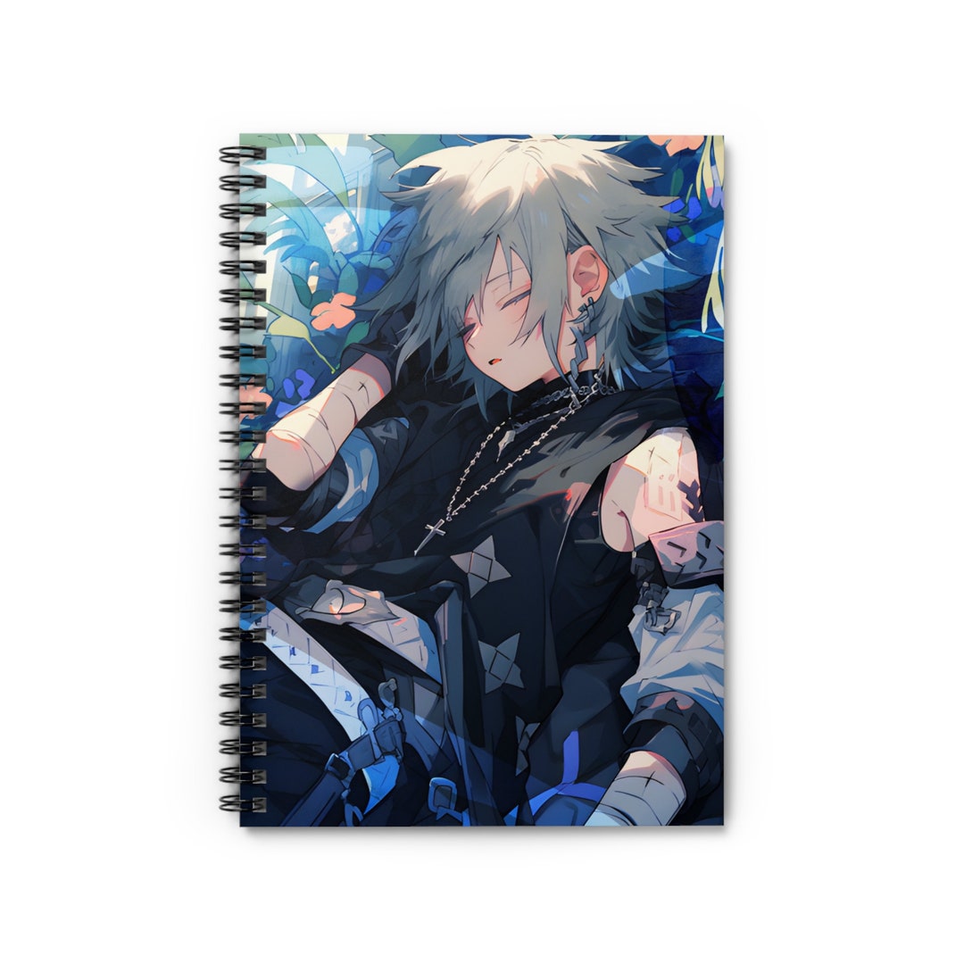 Anime Boy Art Notebook Anime Art Notebook Anime Journal Art Anime ...