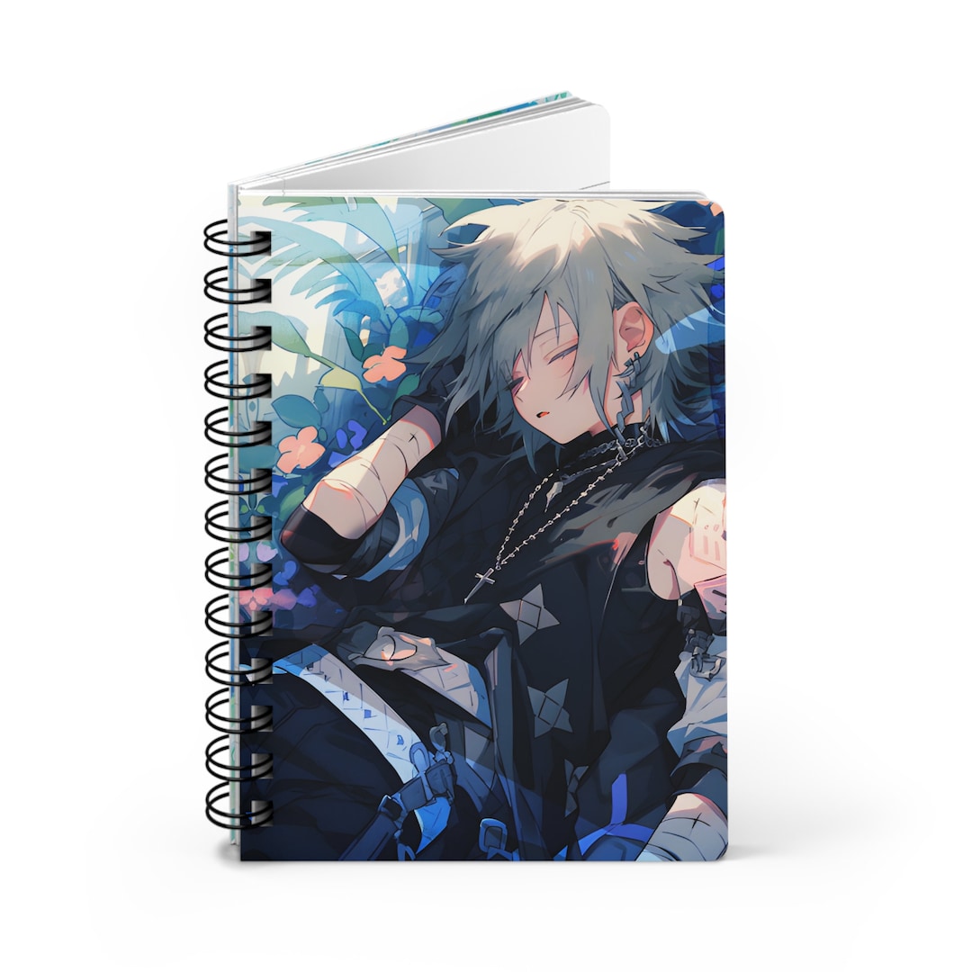 Anime Boy Art Notebook Anime Art Notebook Anime Journal Art Anime ...