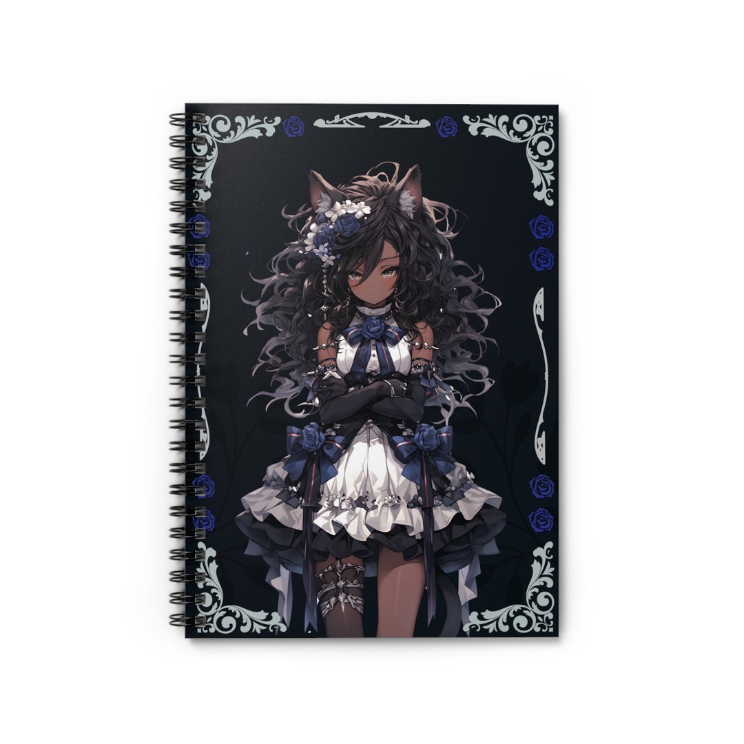 Anime Girl Art Notebook Anime Notebook Anime Journal Anime School ...