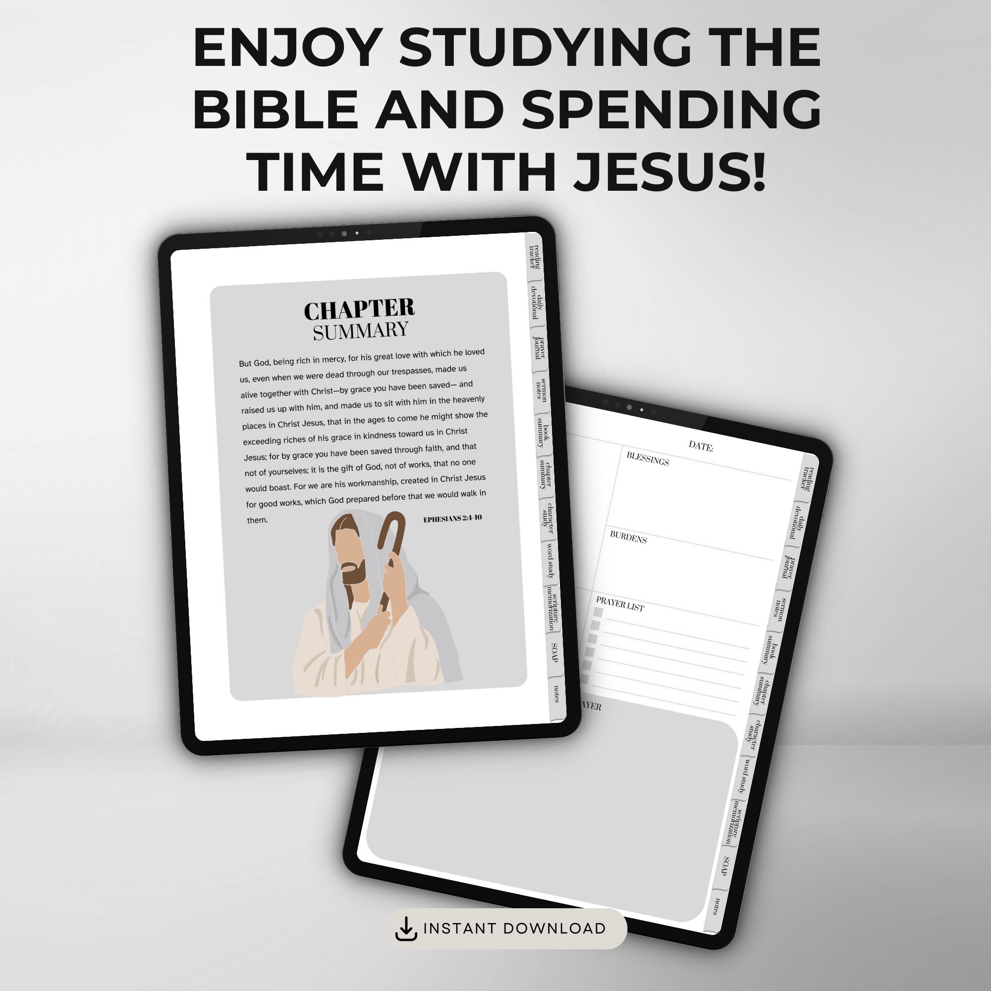 Digital Bible Study Journal, Bible Study Guide, Goodnotes Journal ...