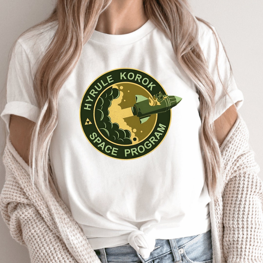 Korok Space Program Shirt, Zelda Korok, Hyrule Korok Shirt, Tri Force ...